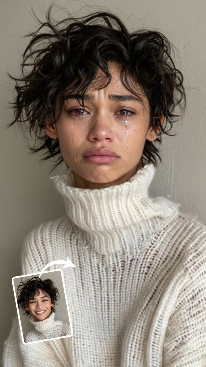 AI Crying Filter: Make It Look Like You're Crying for Free | Pollo AI