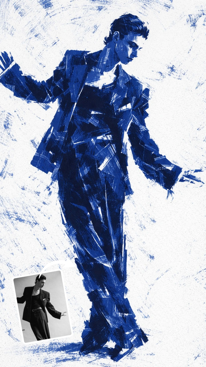 AI Prussian Blue Portrait Generator: Get Abstract Art Portrait Free ...