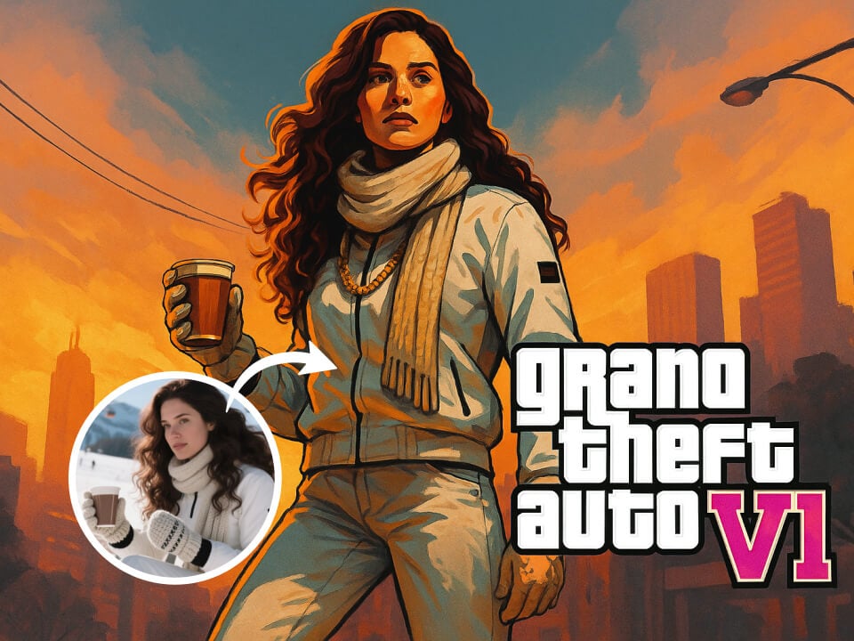 AI GTA Filter: Apply GTA Photo Effect Online Free | Pollo AI