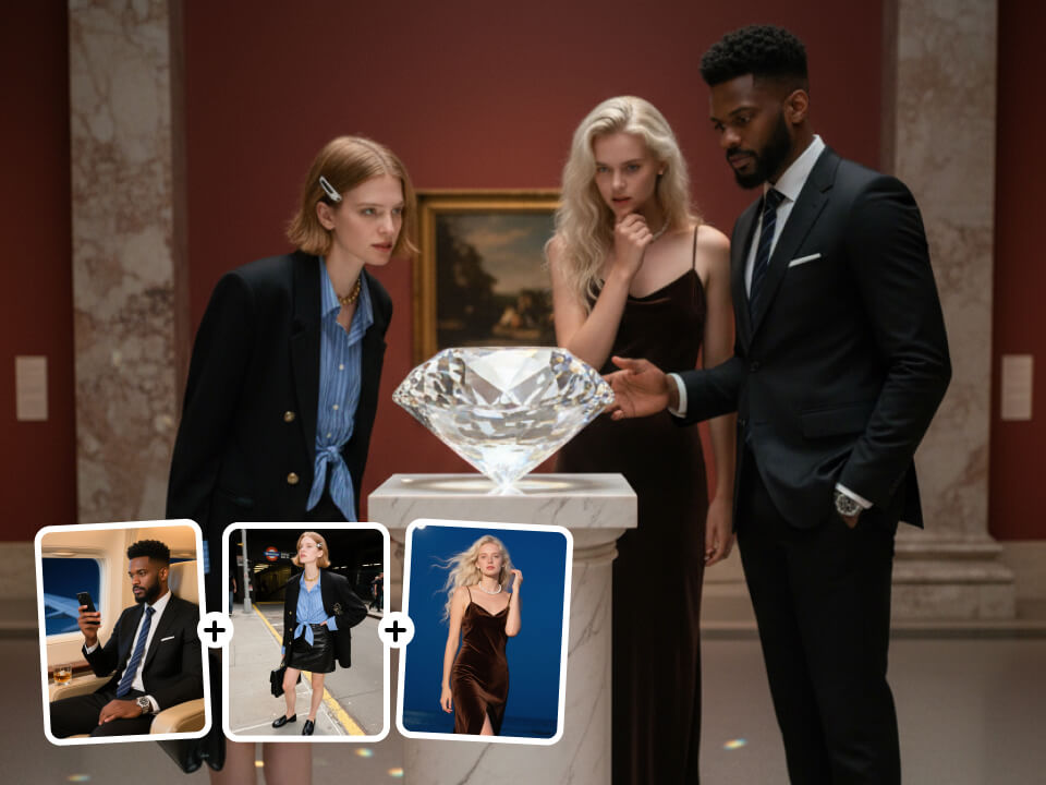 AI Museumgalerij-effect: Probeer dit foto-effect gratis | Pollo AI