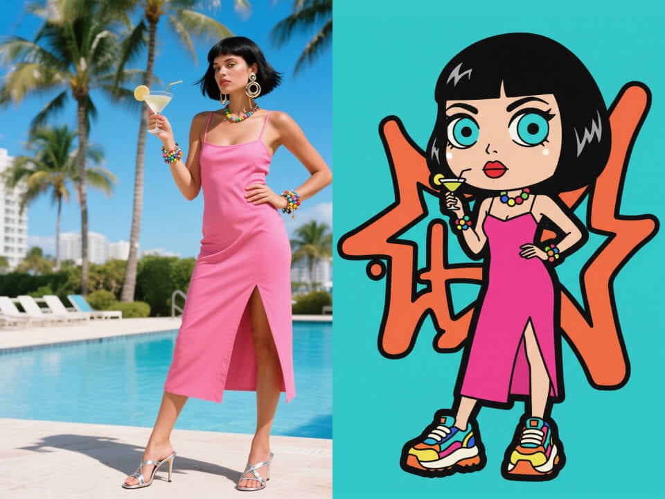 AI Chibi Pop Art Filter: Turn Photo Subject Into Chibi Pop Art Style ...